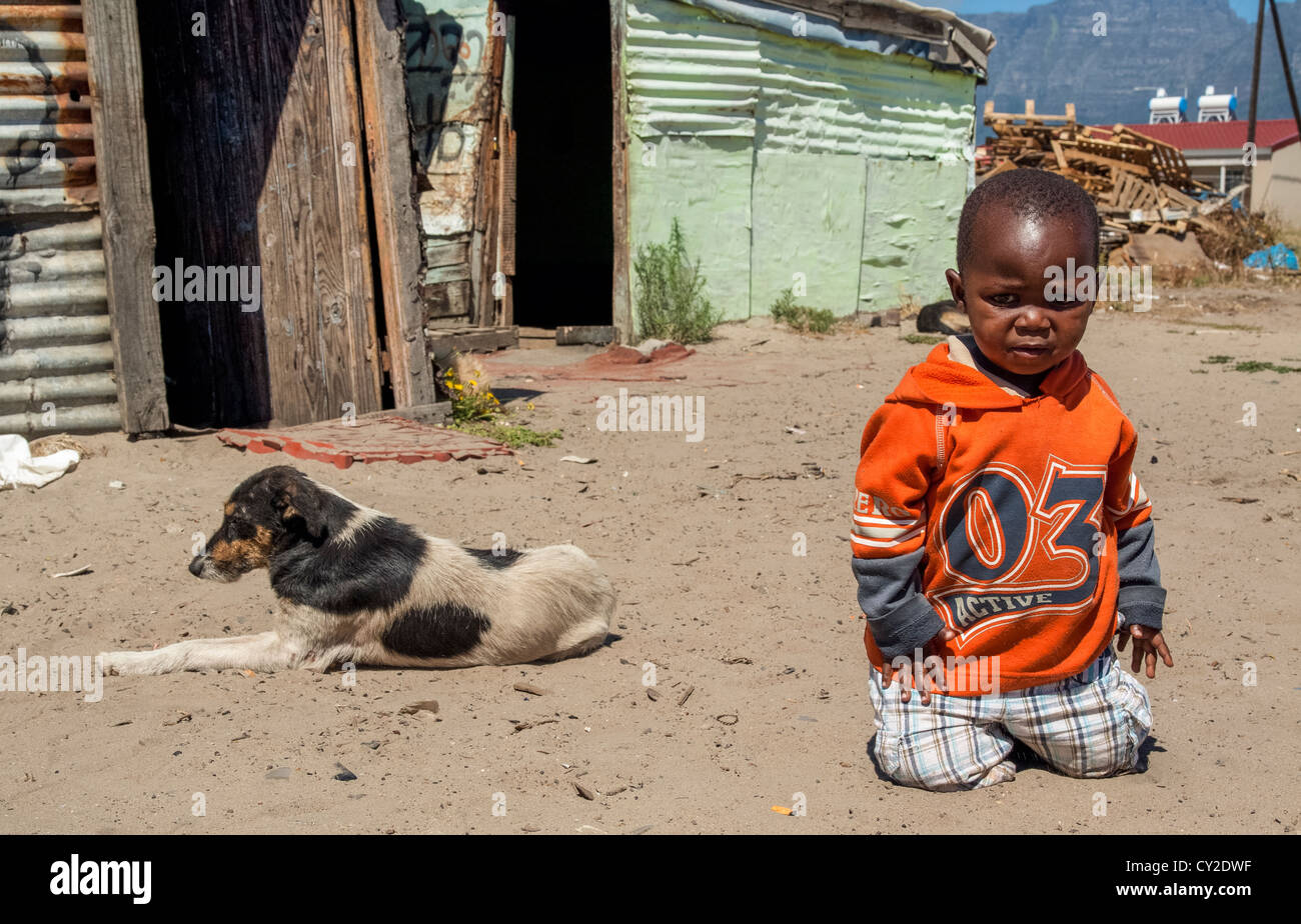 South african poverty child hi-res stock photography and images - Alamy