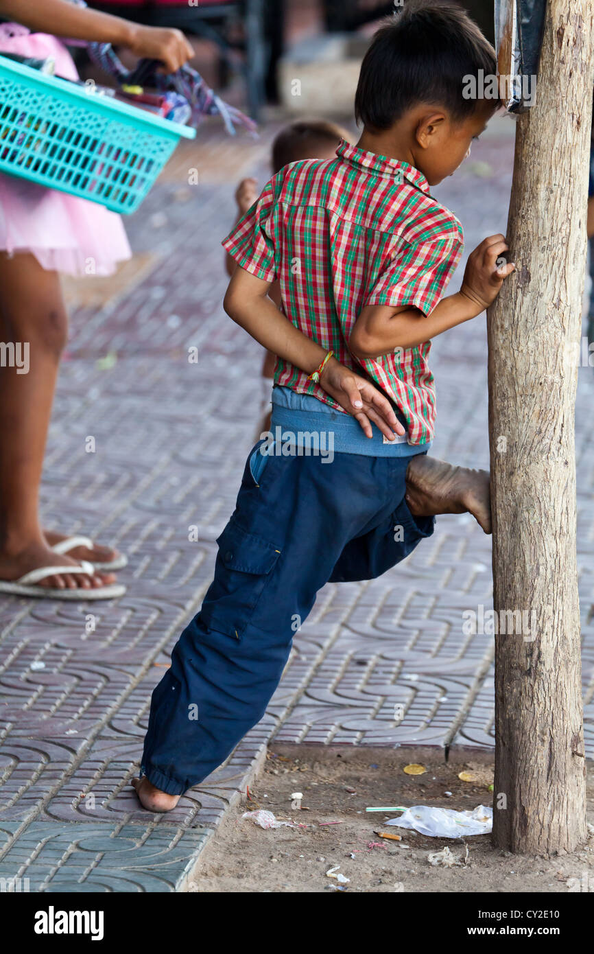 Little Boy in Phnom Penh, Cambodia Stock Photo - Alamy