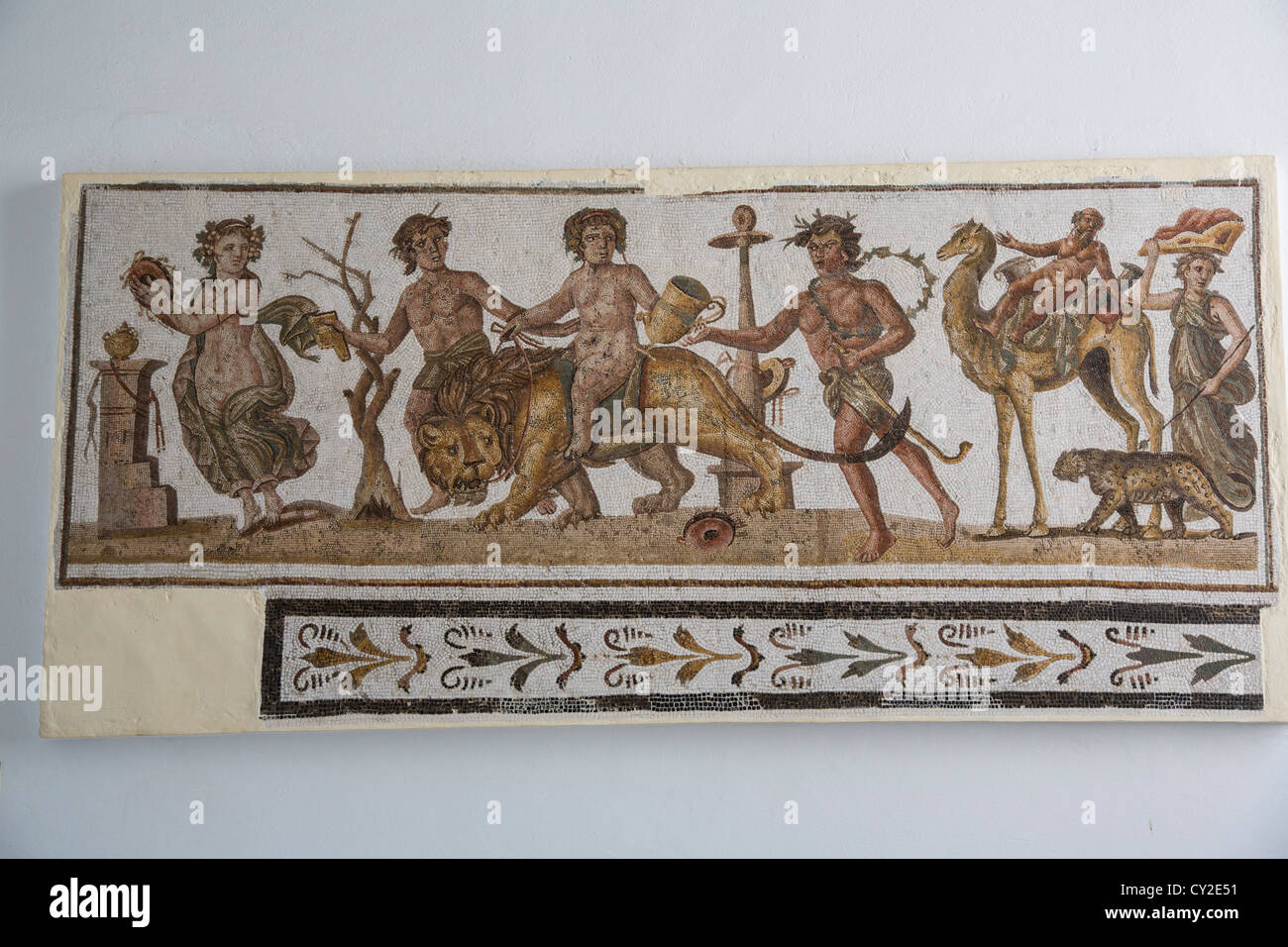 Dionysus mosaic hi-res stock photography and images - Alamy