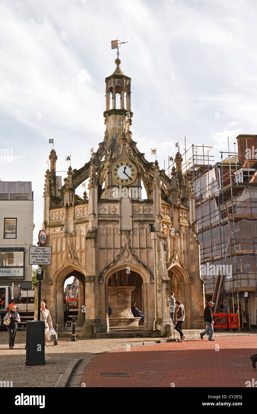 Chichester Market cross Stock Photo - Alamy