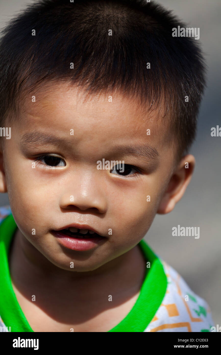 Little Boy in Phnom Penh, Cambodia Stock Photo - Alamy