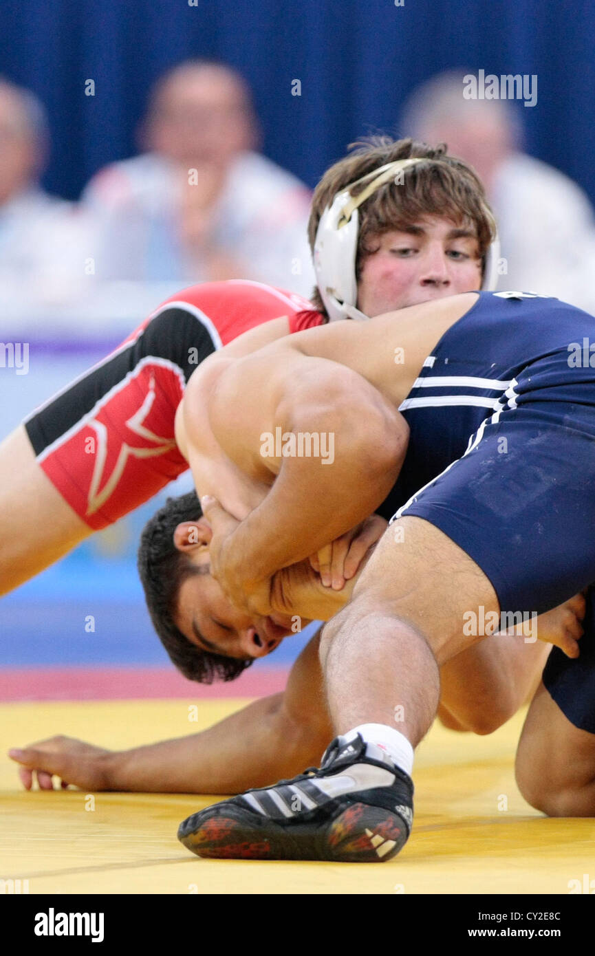 2010 Singapore Youth Olympic Games Men's Freestyle Wrestling (76KG ...