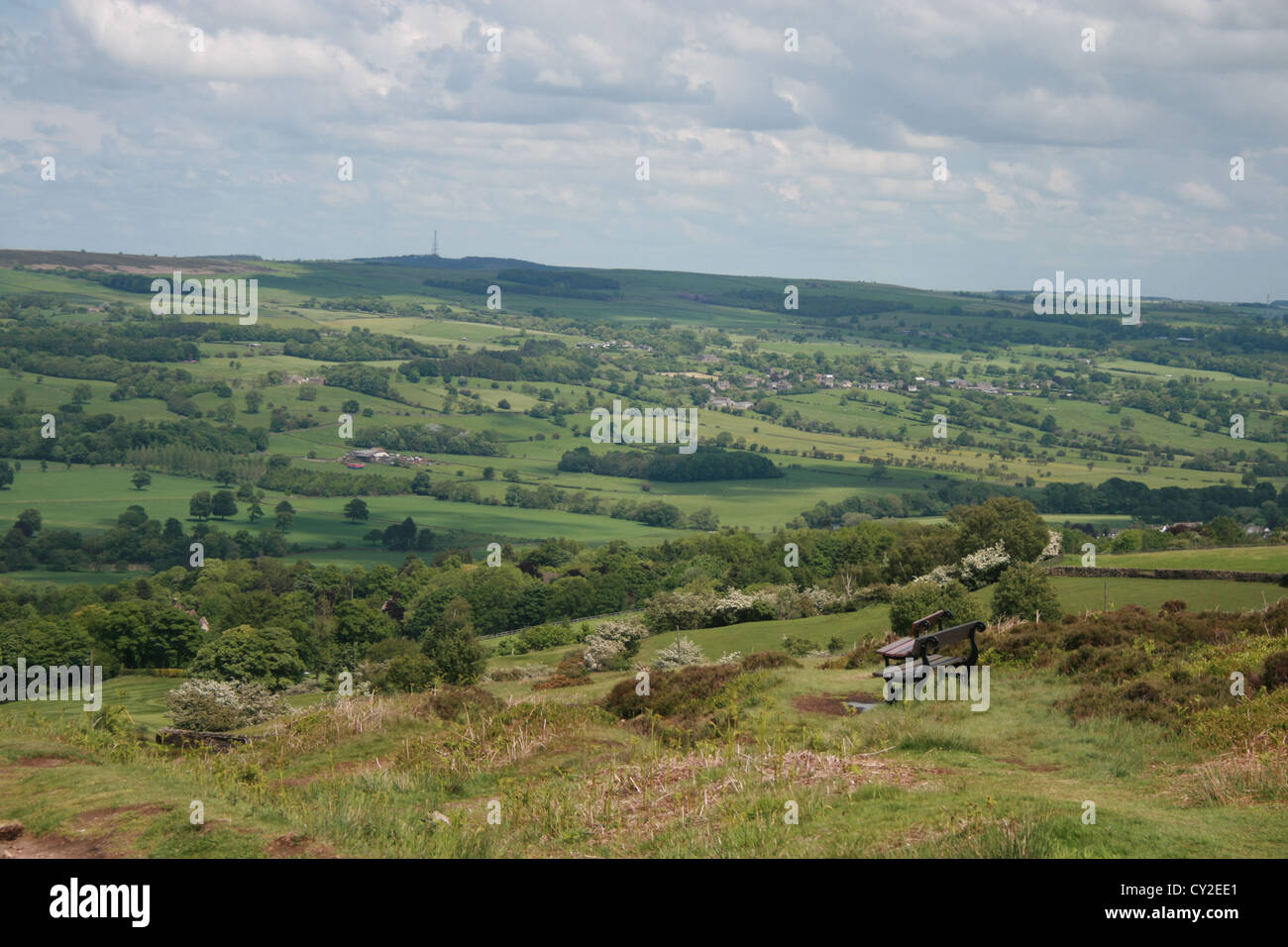 English hillside hi-res stock photography and images - Alamy