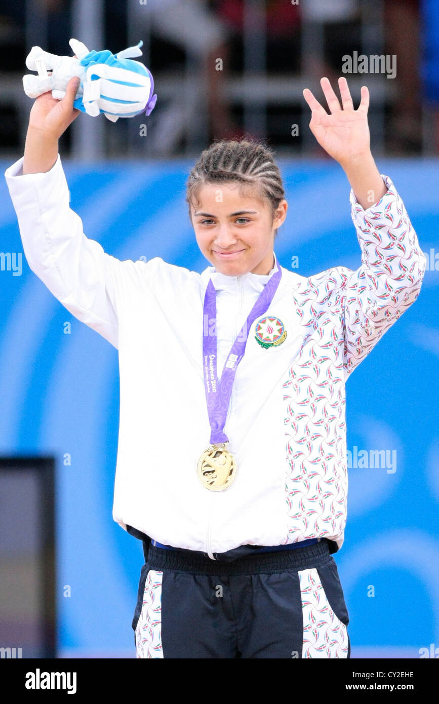 2010 Singapore Youth Olympic Games Women's Freestyle Wrestling (52KG ...