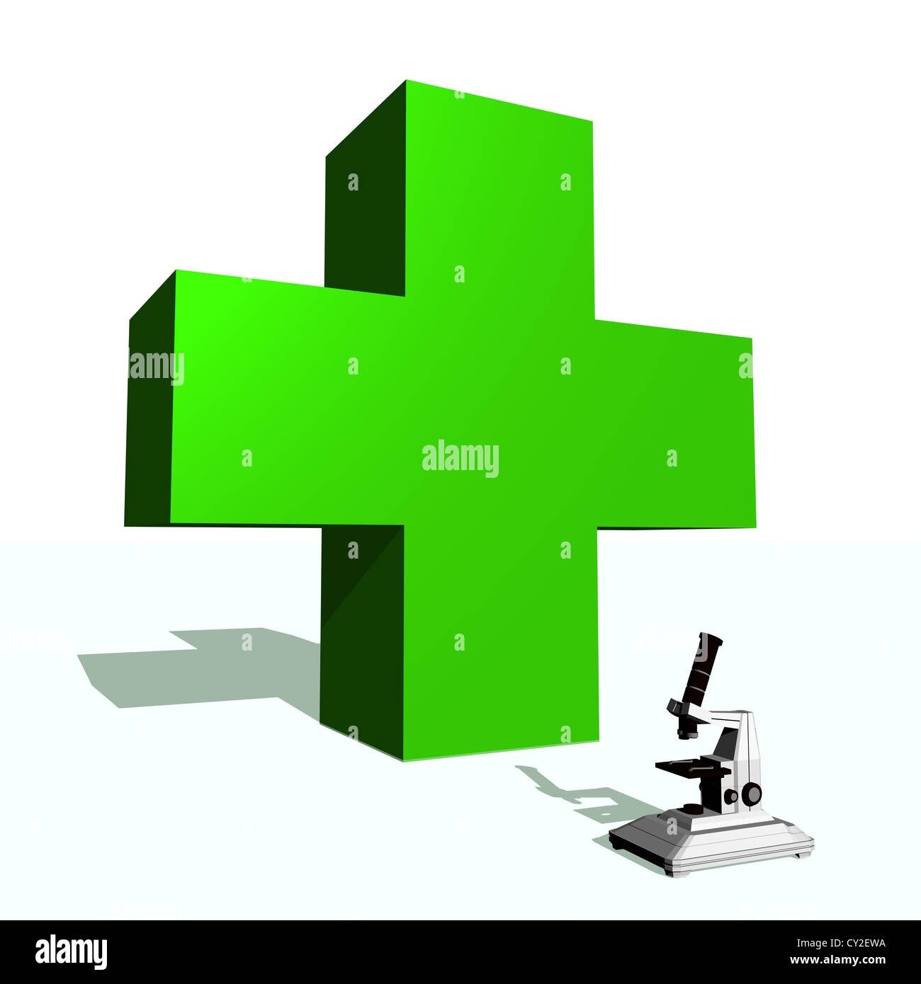 Microscope bullet or cartridge case Cut Out Stock Images & Pictures - Alamy