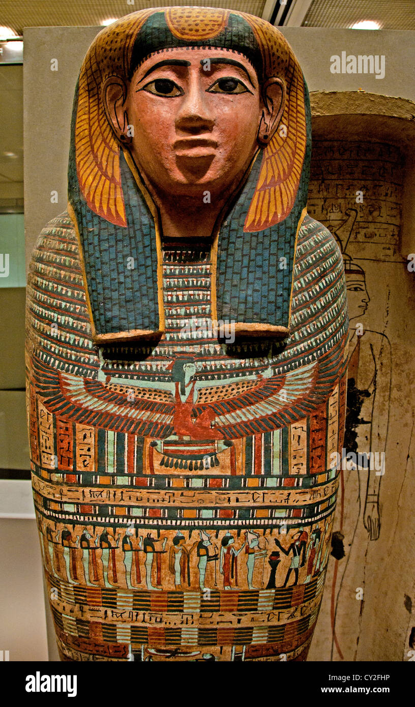 Inner coffin of Ankhshepenwepet Kushite Dynasty 25 ca. 712–664 B.C ...