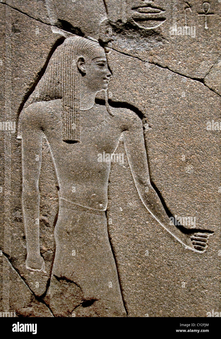 Fragment of Nectanebo II Offers to Osiris Hemag Dynasty 30 Nectanebo II ...