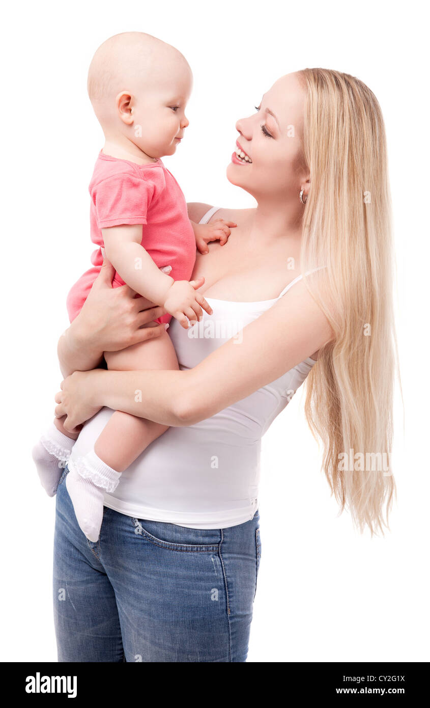 mother and baby Stock Photo - Alamy