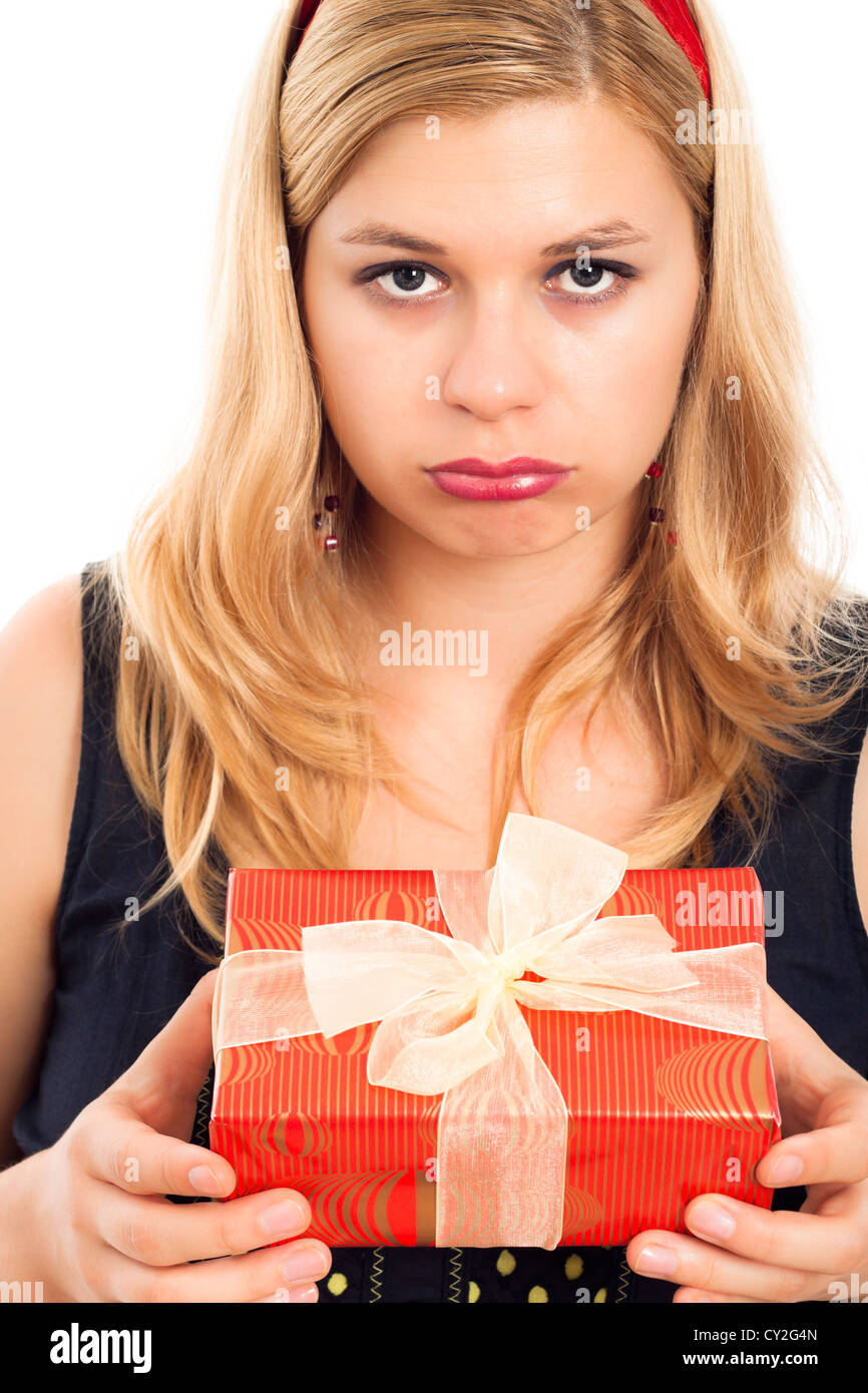 Disappointed girl birthday party hi-res stock photography and images ...