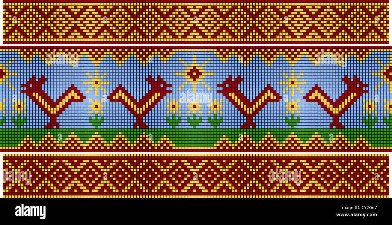 Russian pattern. Set Stock Photo - Alamy