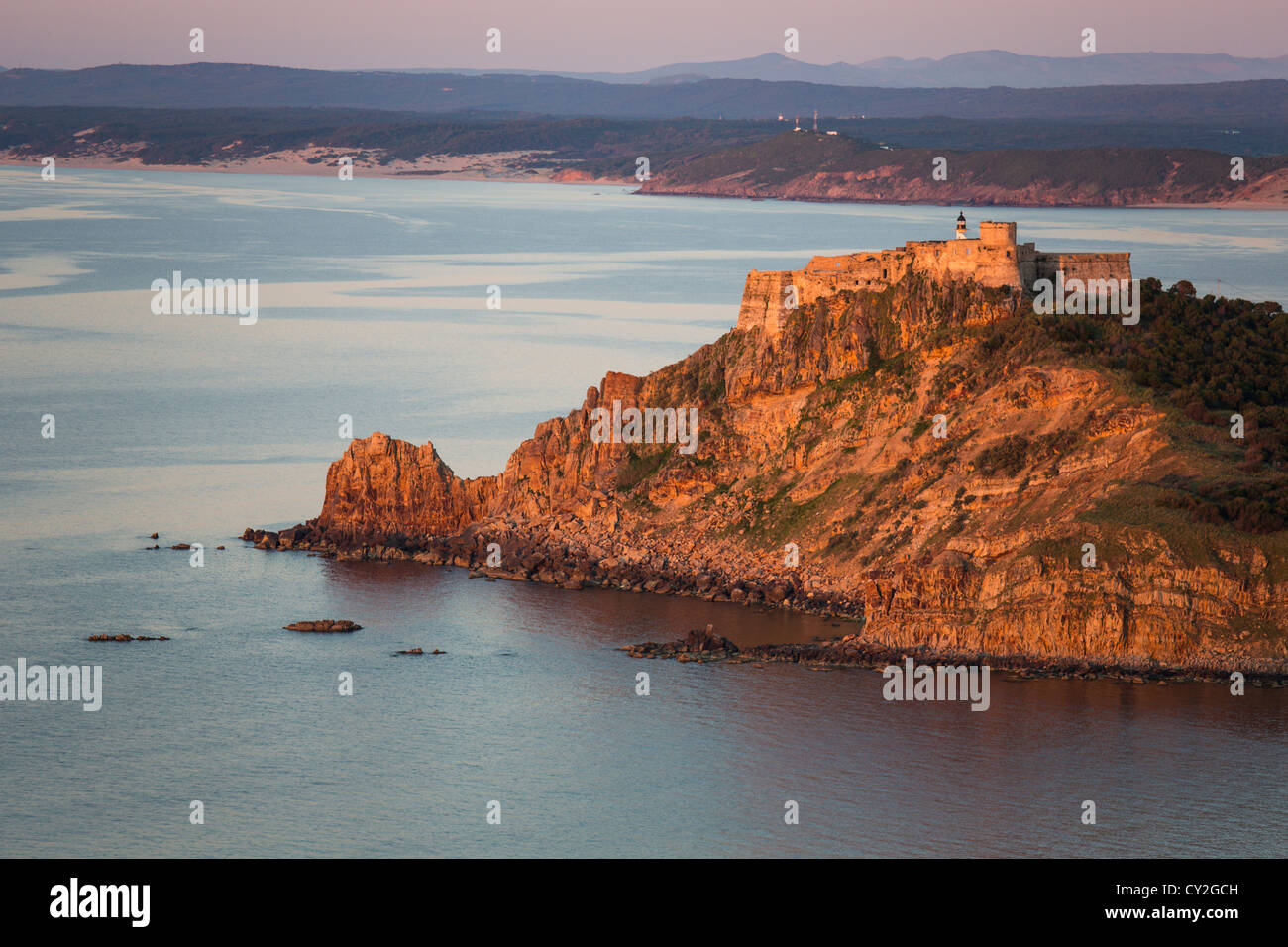Genoese Castle in Tabarka Tunisia Stock Photo - Alamy