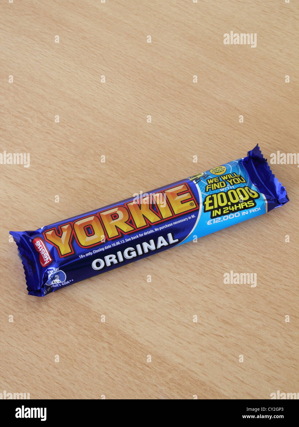 Yorkie Chocolate Bar Stock Photo - Alamy