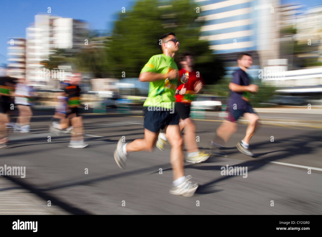 Motion Blur Runners High Resolution Stock Photography and Images - Alamy