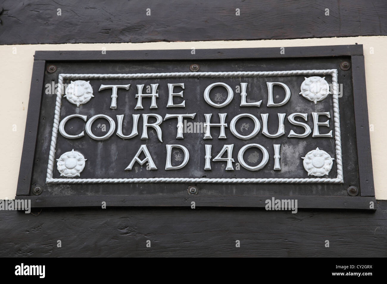 Old Court House, St. Peter’s Square, Ruthin, Denbighshire, North Wales ...