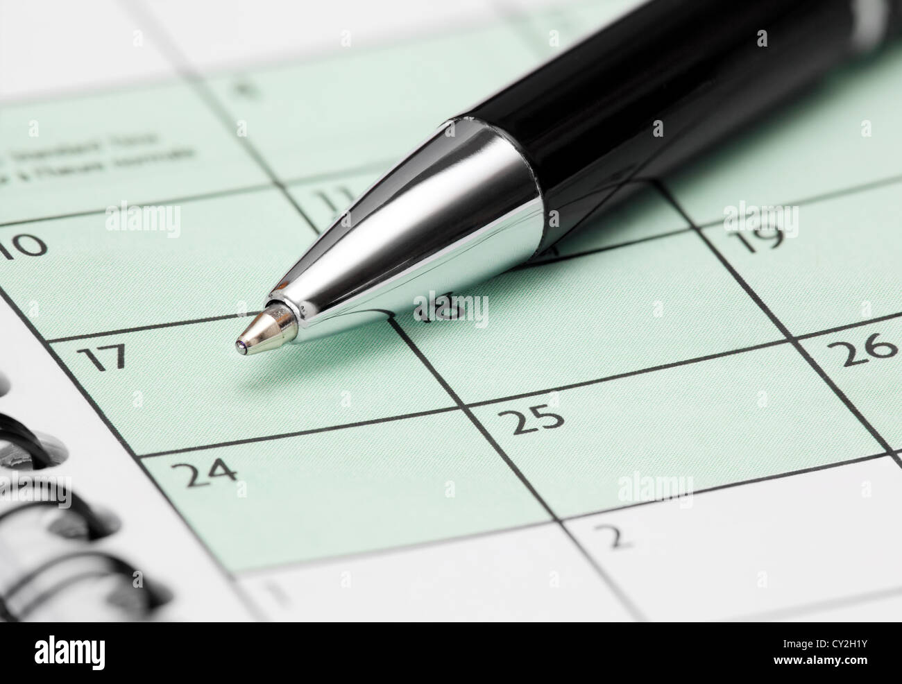 Daily calendar hi-res stock photography and images - Alamy