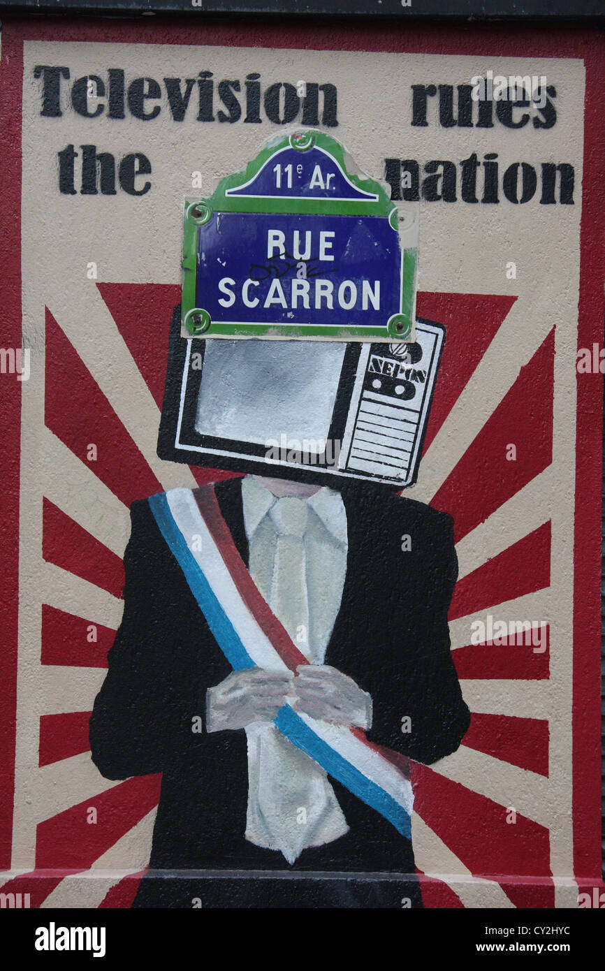 Vote graffiti art hi-res stock photography and images - Alamy