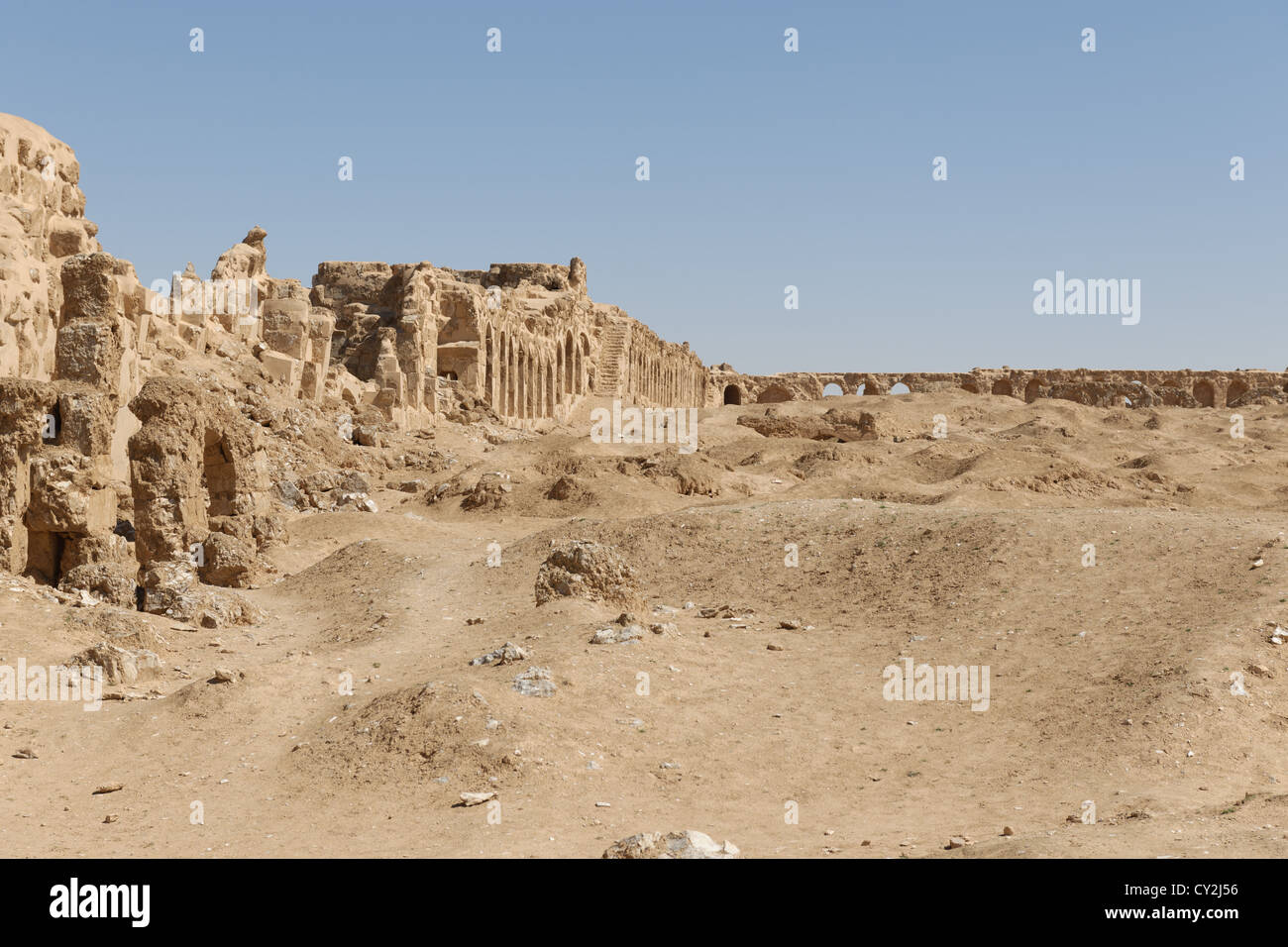 Remains of Fortified Wall, Sergiopolis Syria Stock Photo - Alamy