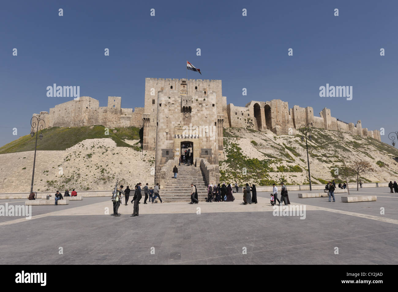 Aleppo citadel hi-res stock photography and images - Alamy