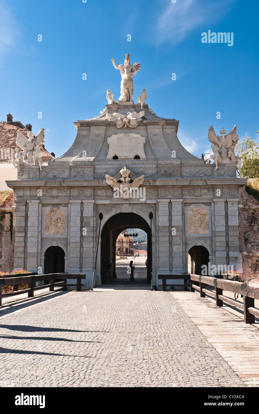Alba carolina fortress gate hi-res stock photography and images - Alamy