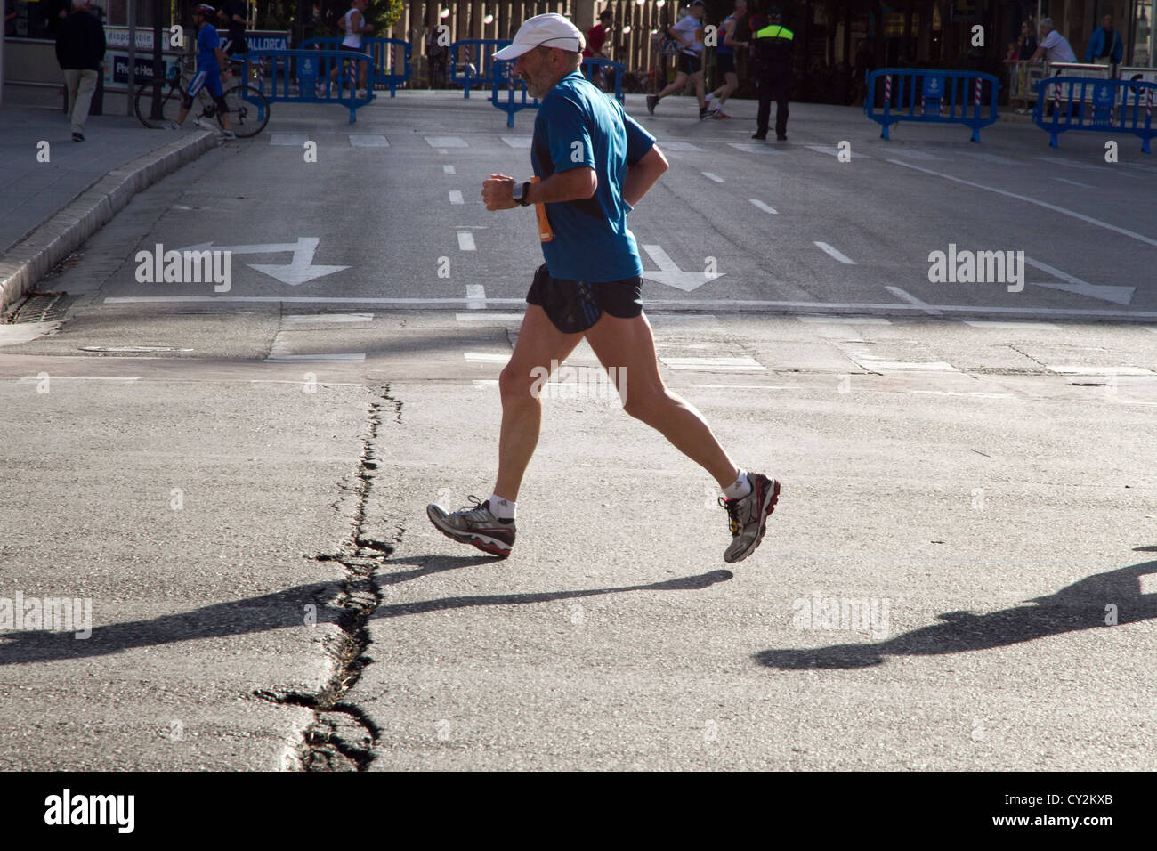 Man running on promenade hi-res stock photography and images - Alamy