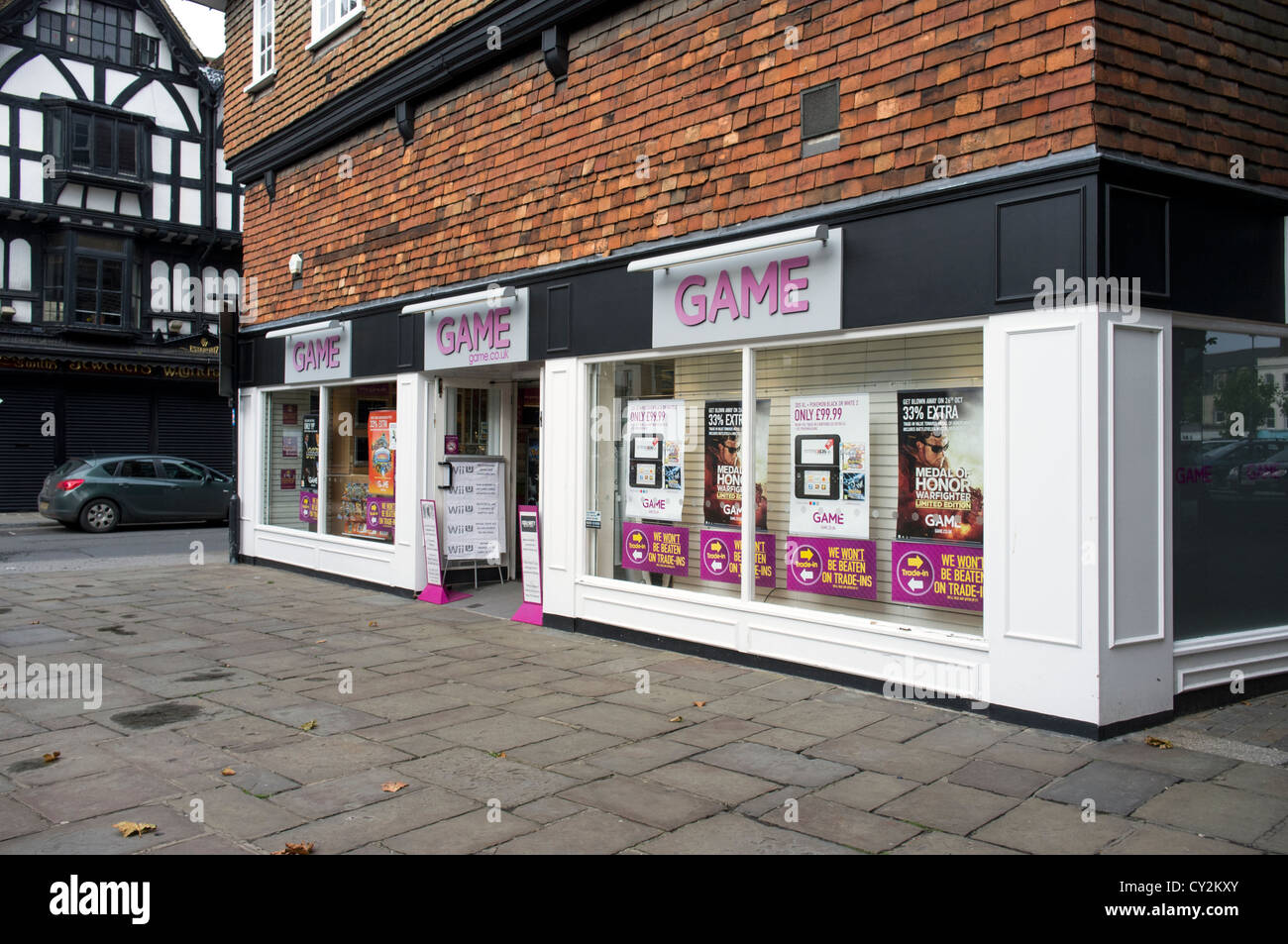 Branch of computer game retailer Game Stock Photo - Alamy