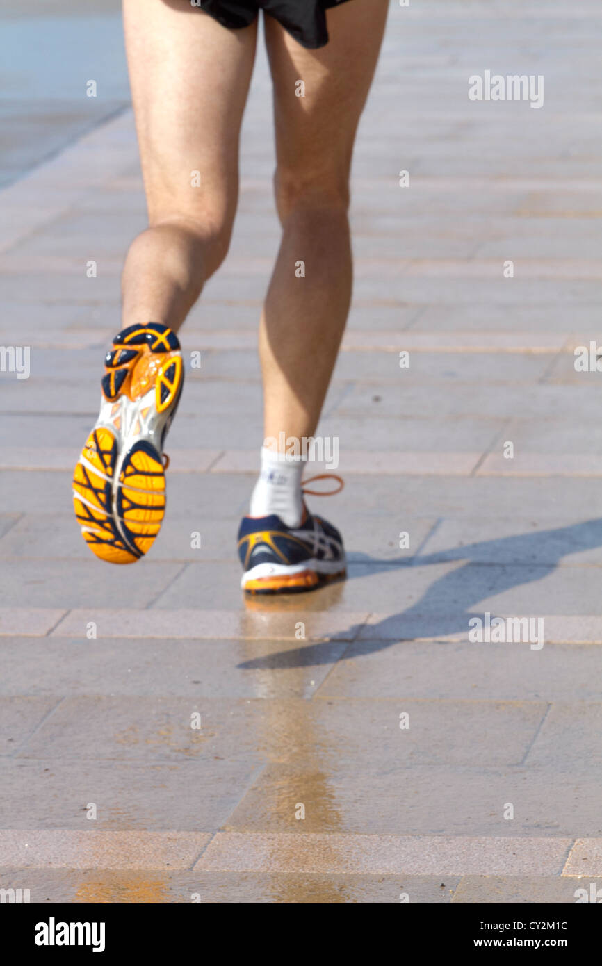 runner legs athlete Marathon running Stock Photo - Alamy