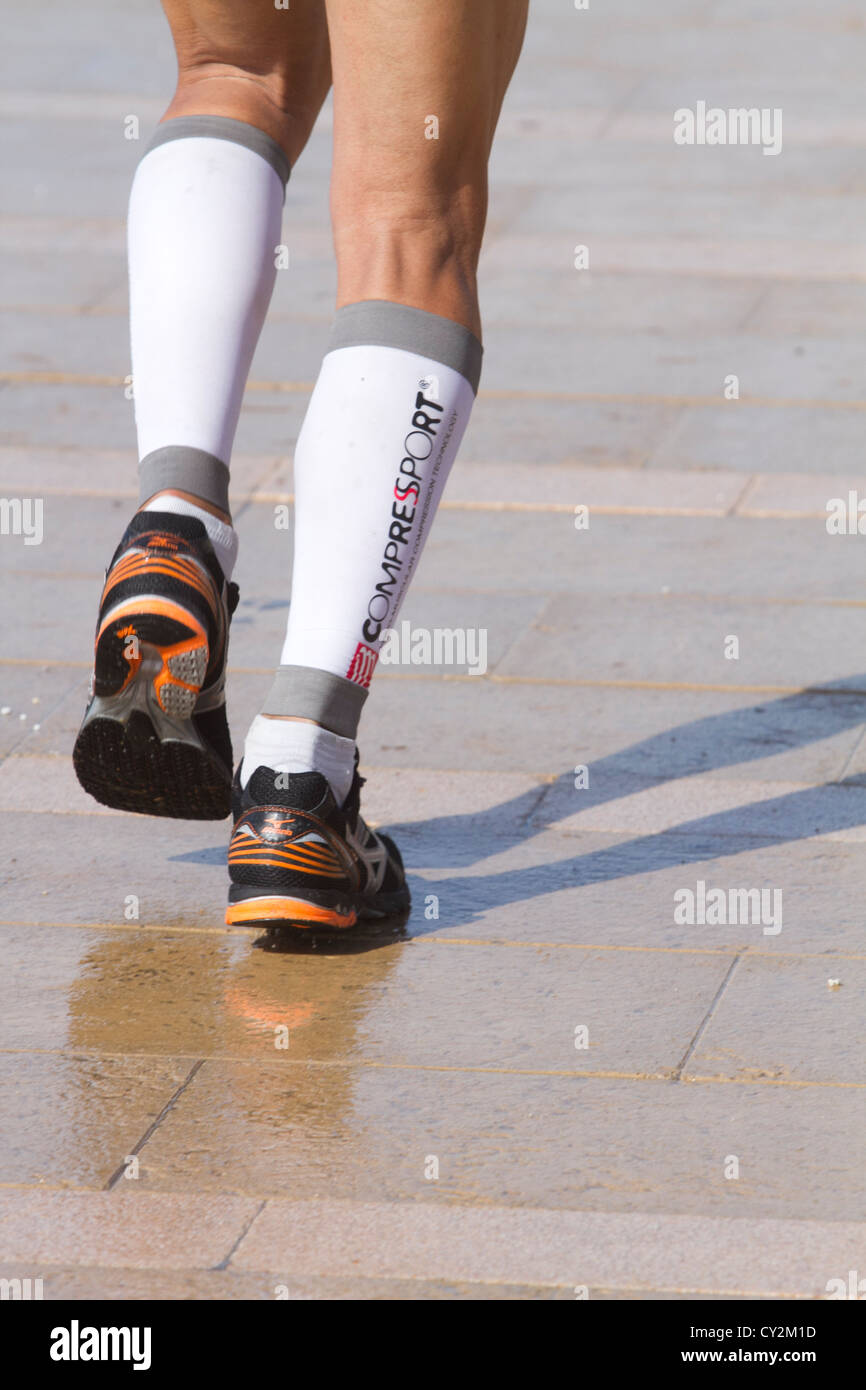 runner legs athlete Marathon running Stock Photo - Alamy