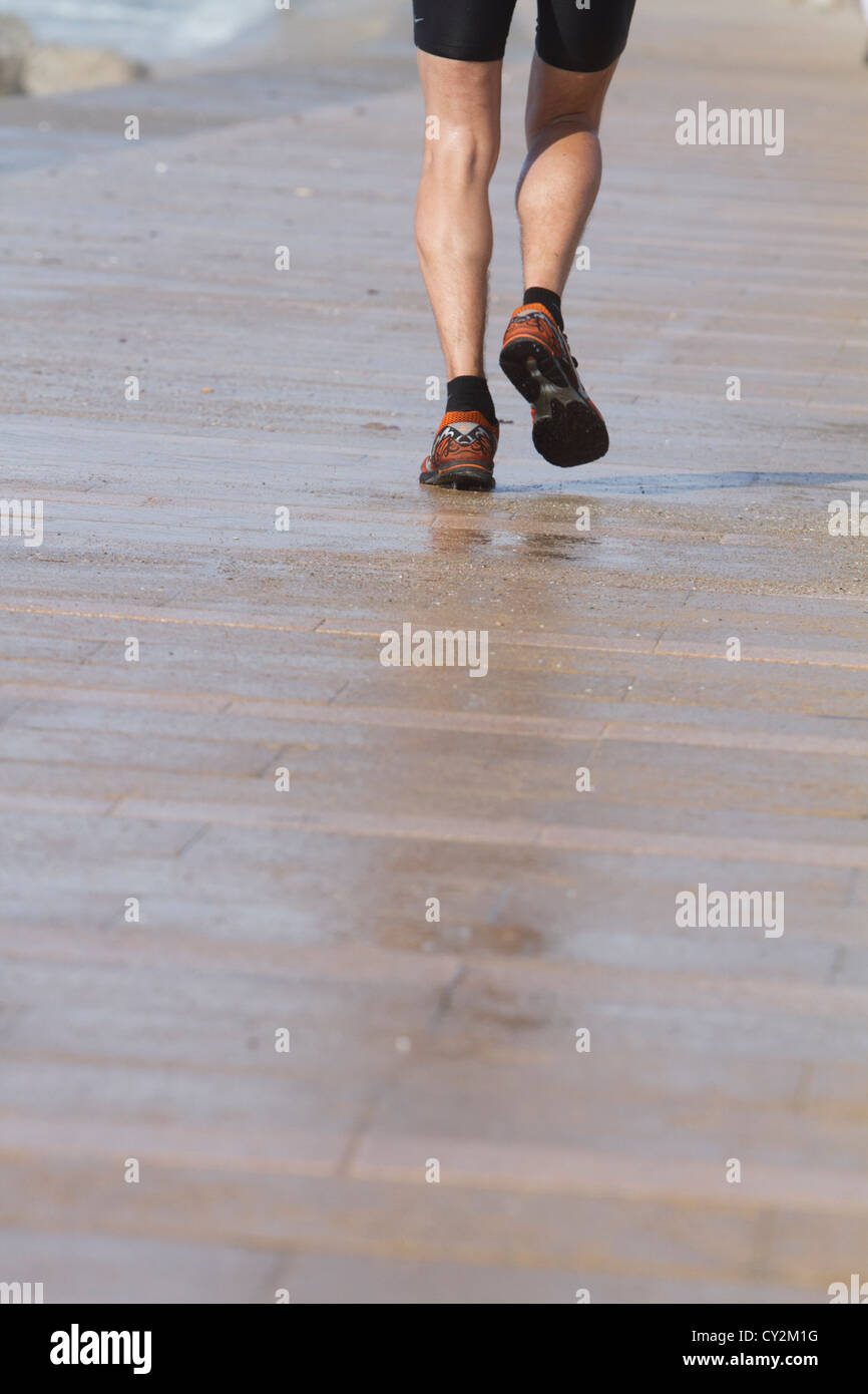 runner legs athlete Marathon running Stock Photo - Alamy