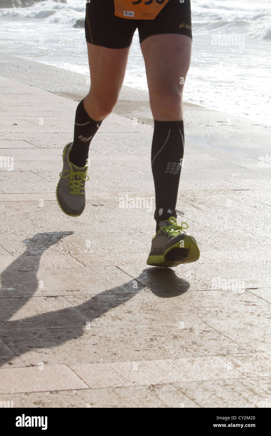 runner legs athlete Marathon running Stock Photo - Alamy