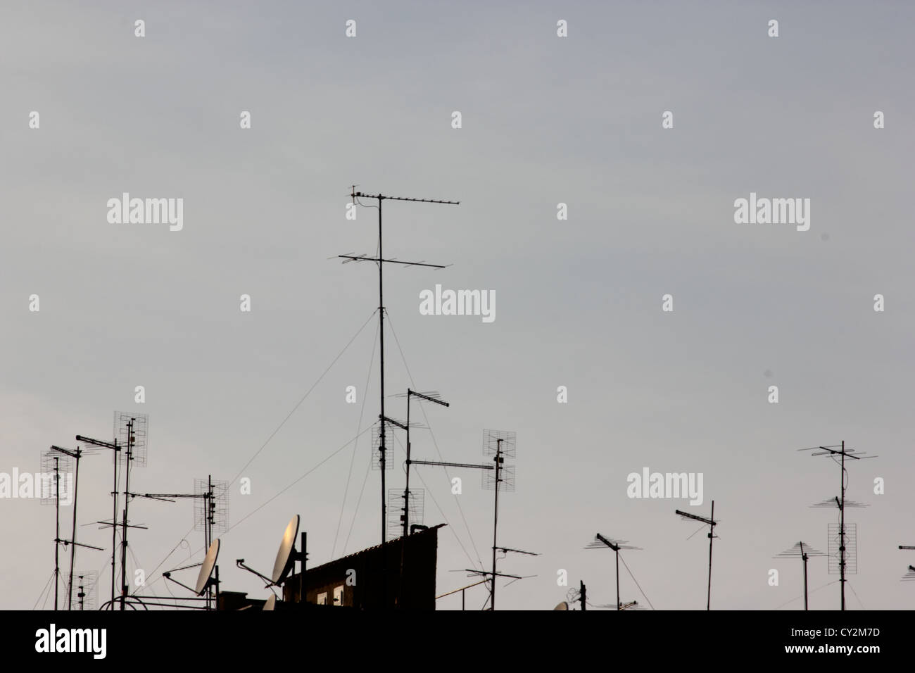 Antennas hi-res stock photography and images - Alamy