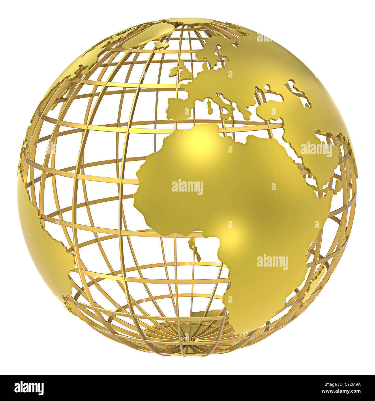 Gold earth hi-res stock photography and images - Alamy
