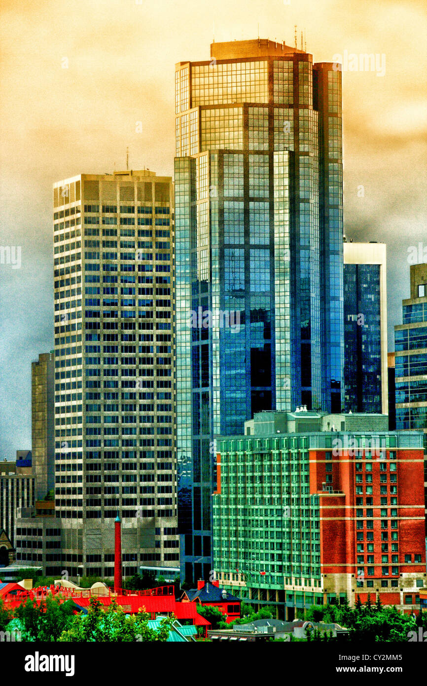 Downtown city scape hi-res stock photography and images - Alamy