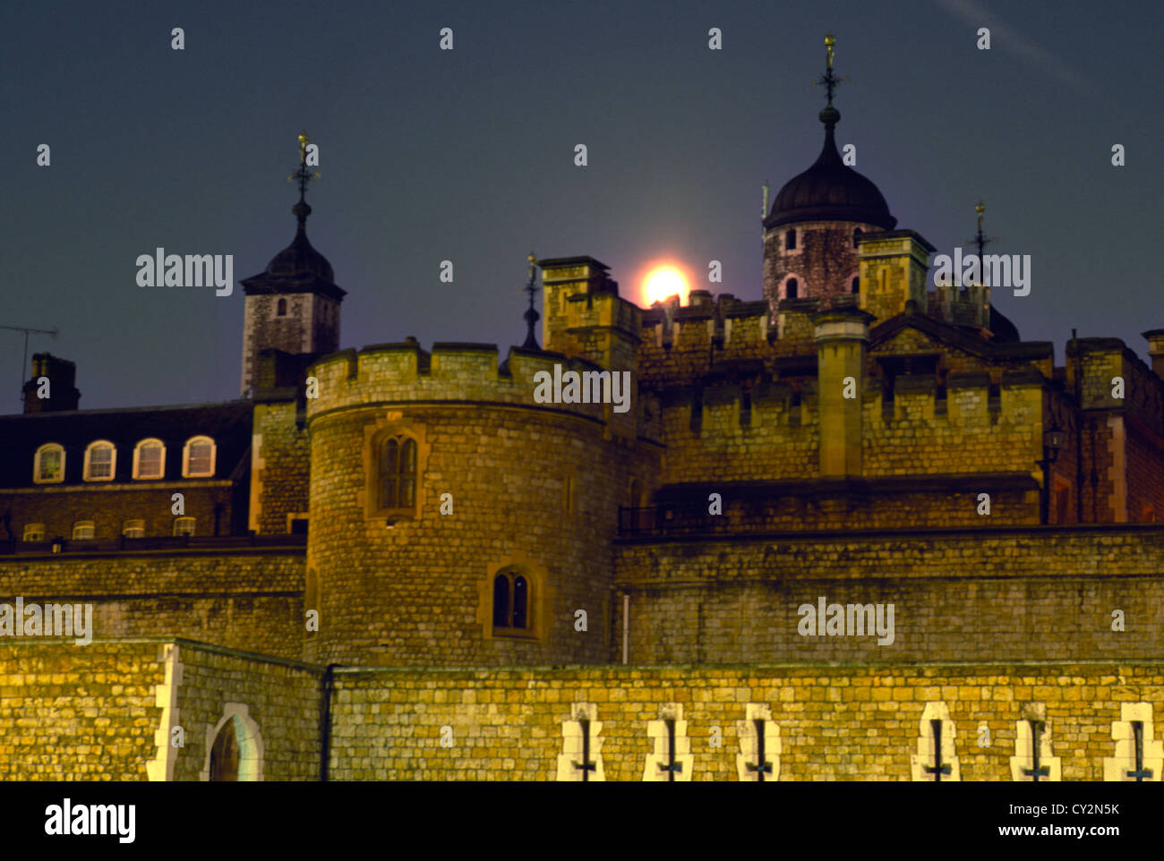 Tower Of London Prison Night High Resolution Stock Photography and ...