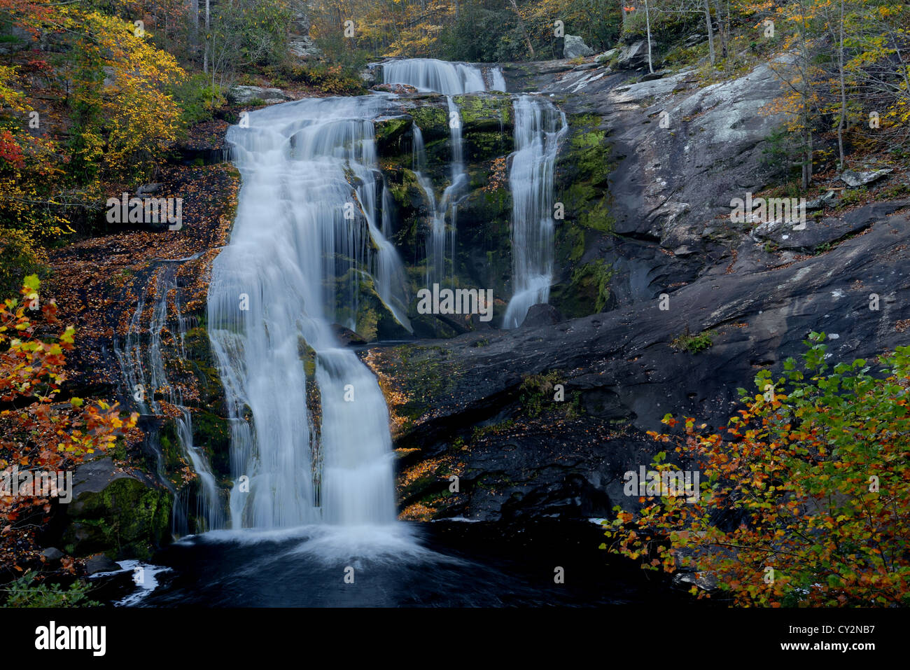 Bald River Falls Bald River beauty in nature waterfall cascade color ...