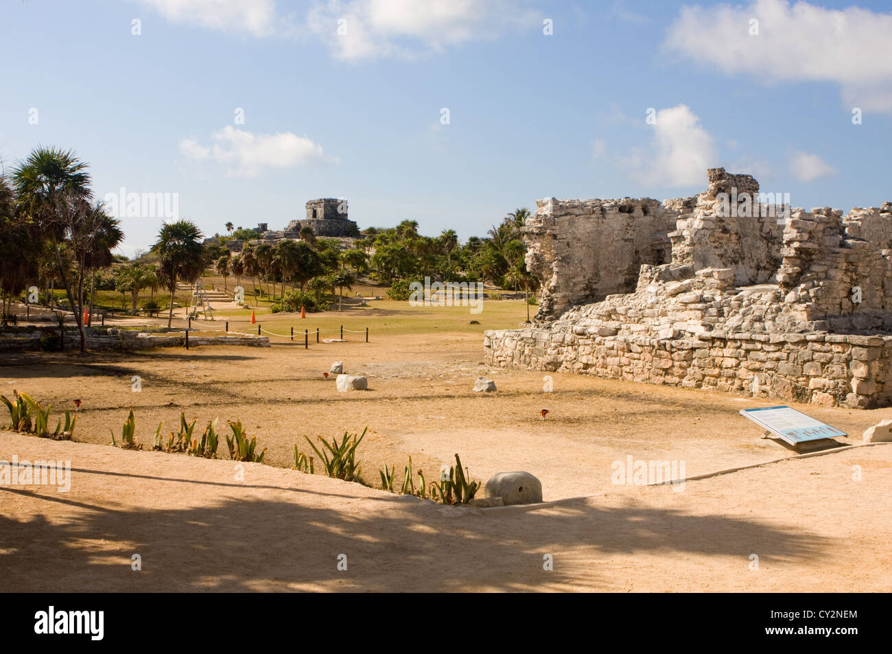 Mayan ruins in Tulum, Mexico Stock Photo - Alamy