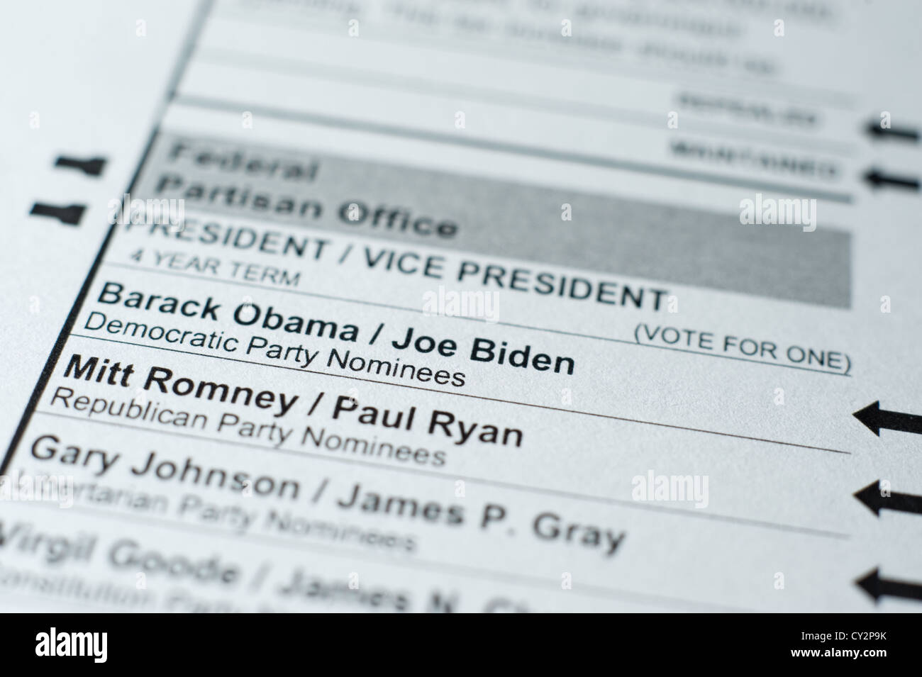 2012 election hi-res stock photography and images - Alamy