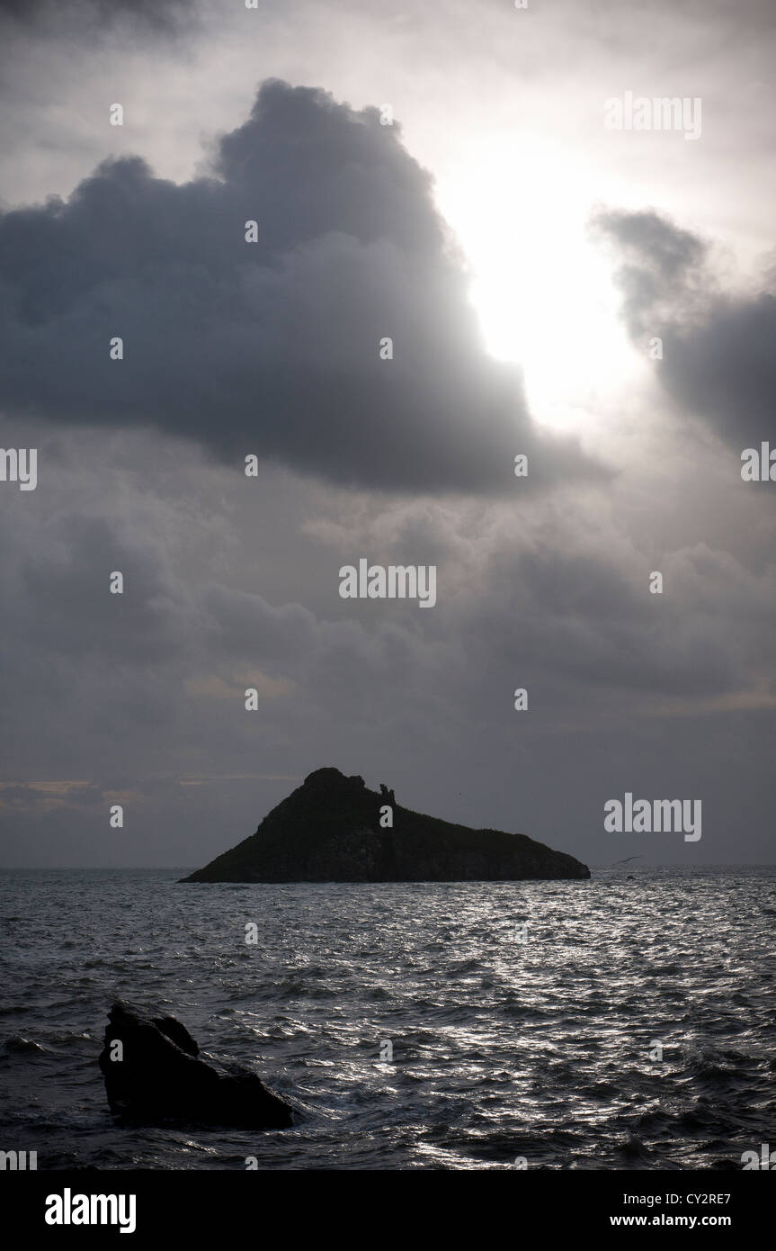 Thatcher rock devon hi-res stock photography and images - Alamy