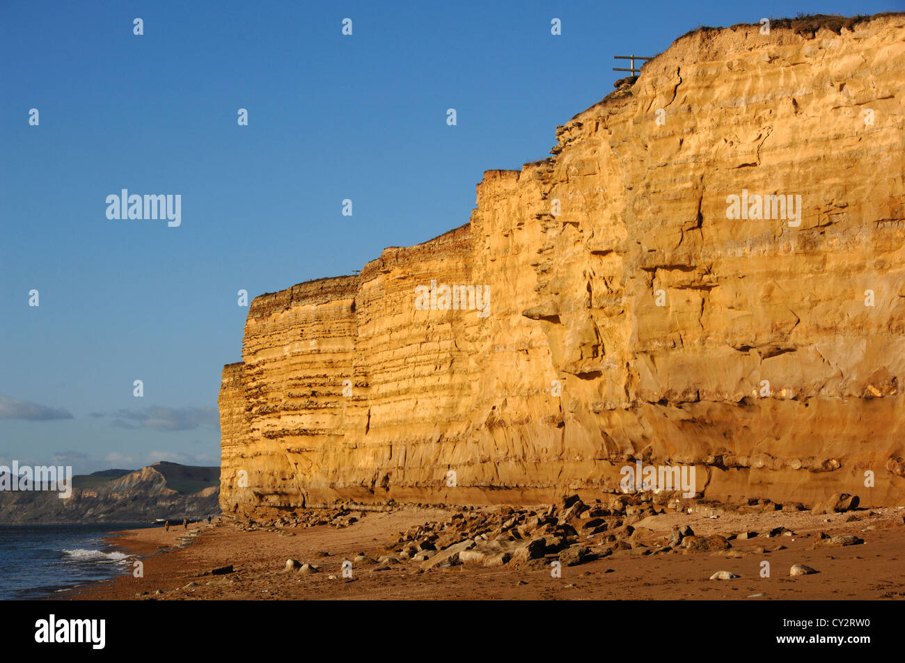 west bay dorset Stock Photo - Alamy