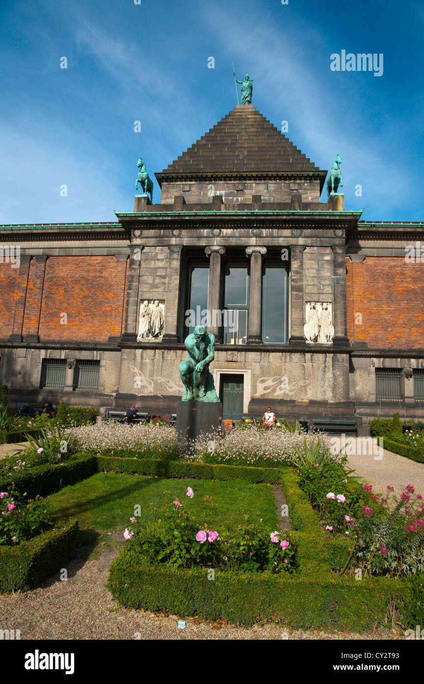 Glyptoteket art museum exterior central Copenhagen Denmark Europe Stock ...