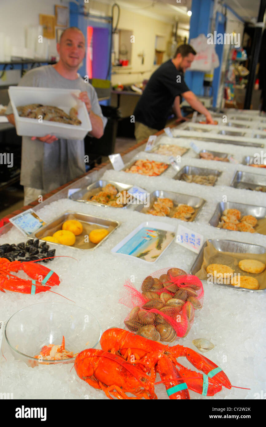 Cape Cod Massachusetts,Dennis Port,Swan River Fish Market,man men male ...