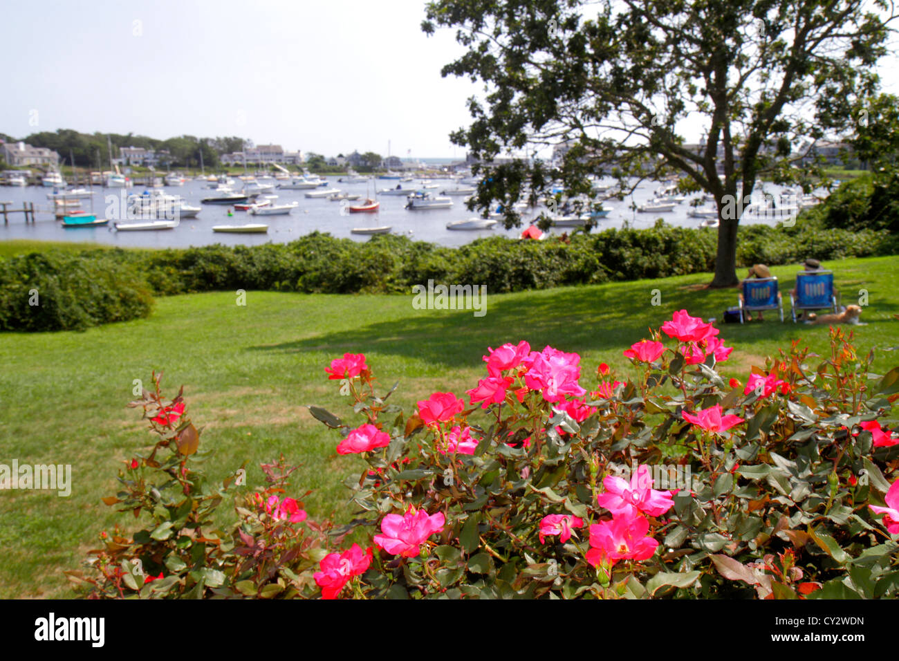 Cape Cod Massachusetts,New England,Harwich,Wychmere Harbor,harbour,park ...