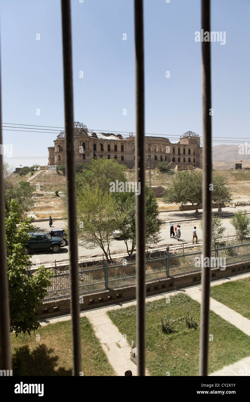 Darul Aman Palace, kabul, afghanistan Stock Photo - Alamy