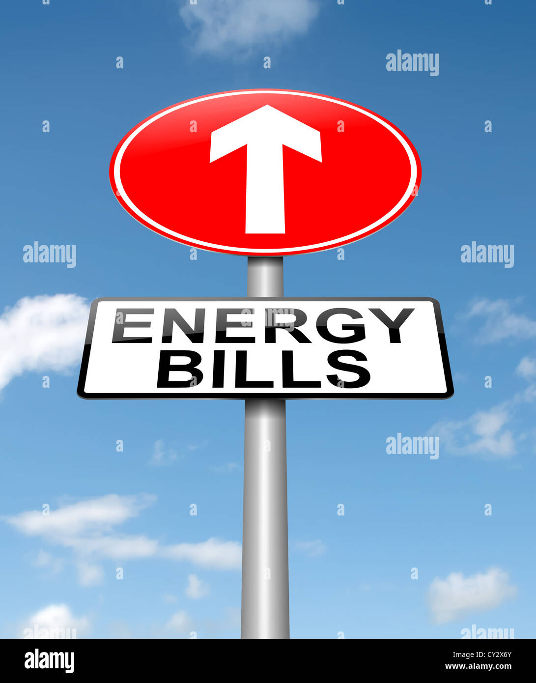 Energy price rise Stock Photo - Alamy