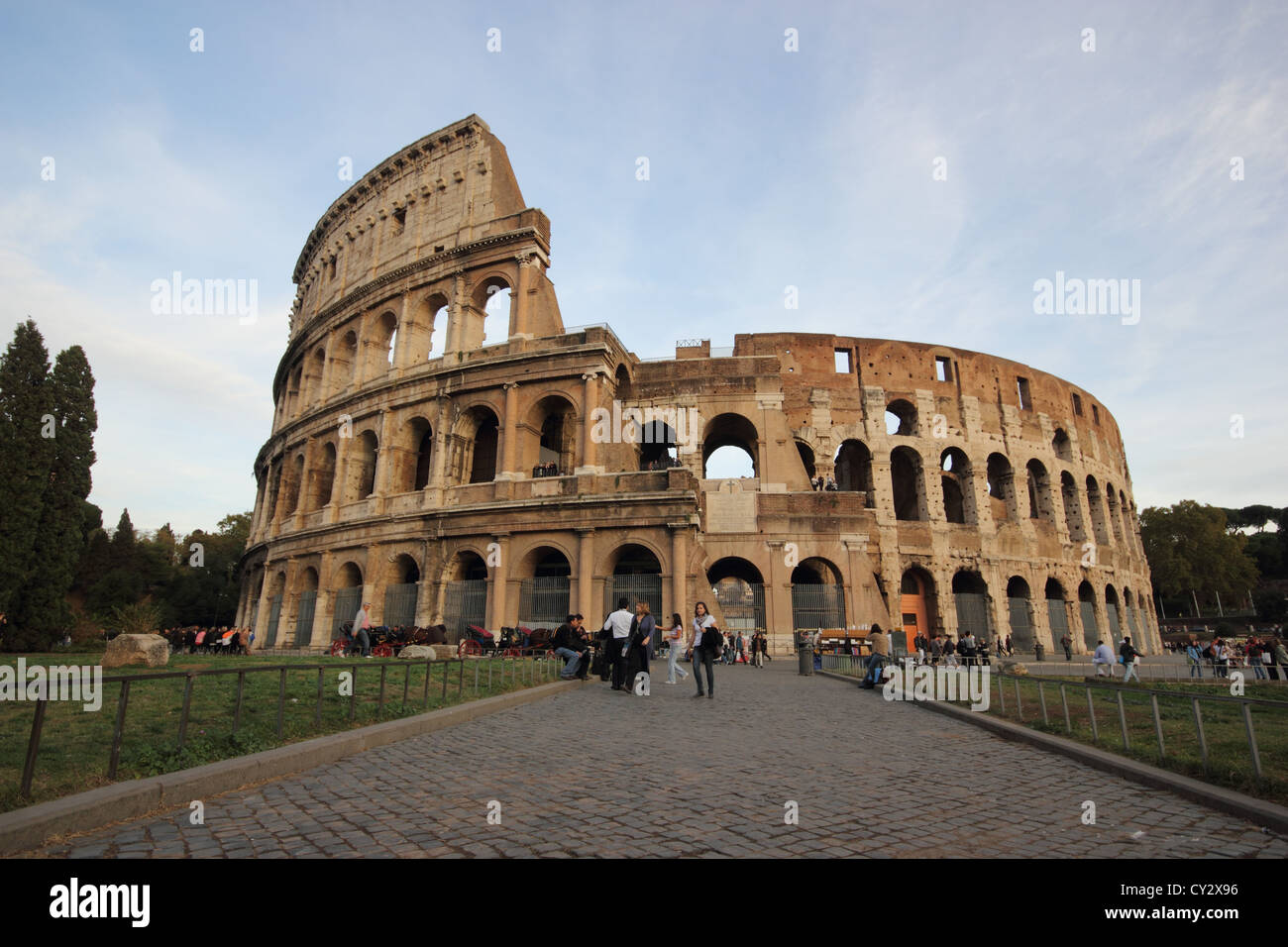 a beautiful picture of the Colosseum Rome, Italy, photoarkive Stock ...