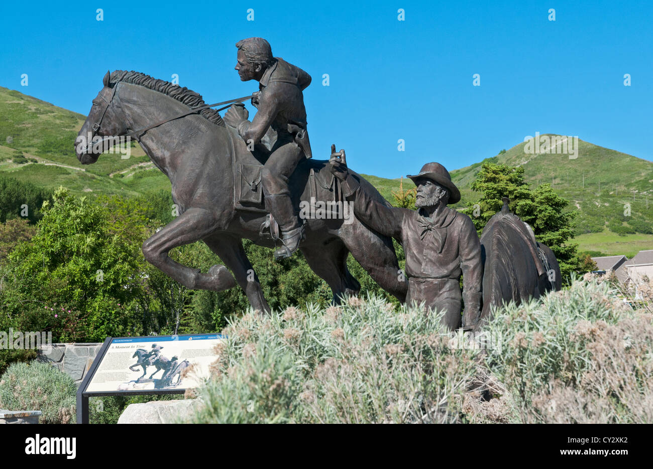 Pony express hi-res stock photography and images - Alamy