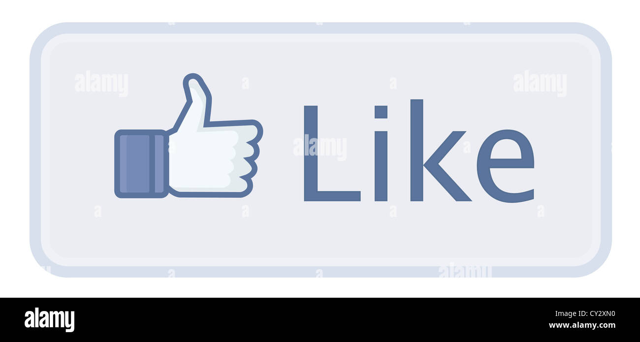 like button, for website advertisements or rating concepts Stock Photo ...