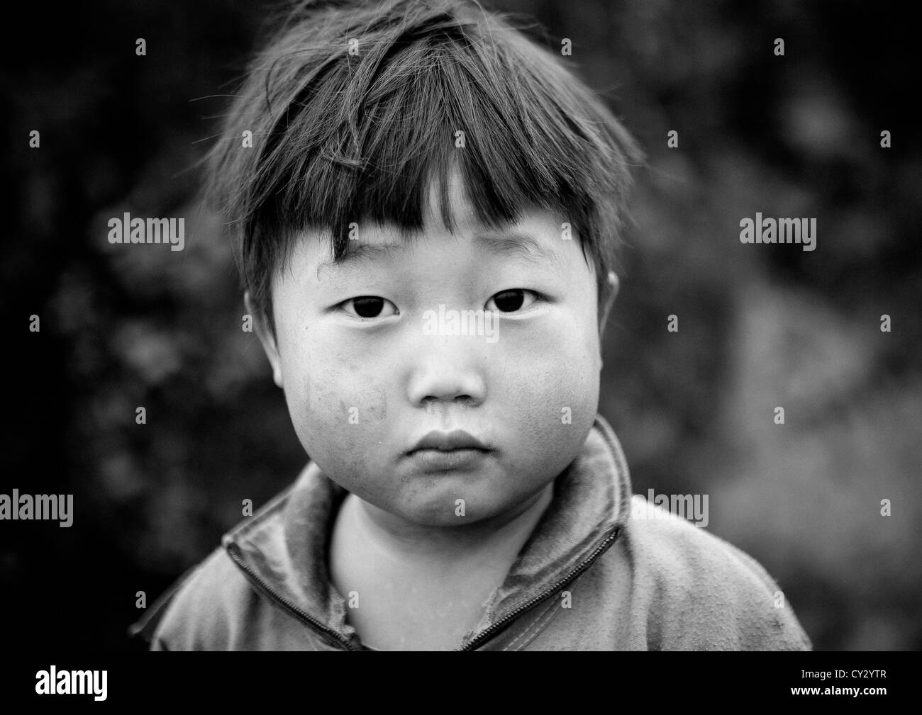 Black Hmong Boy, Sapa, Vietnam Stock Photo - Alamy