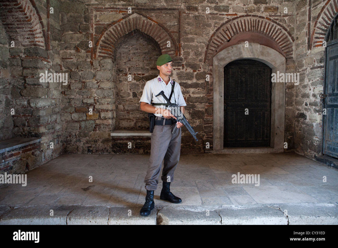 Security guard with gun hi-res stock photography and images - Alamy