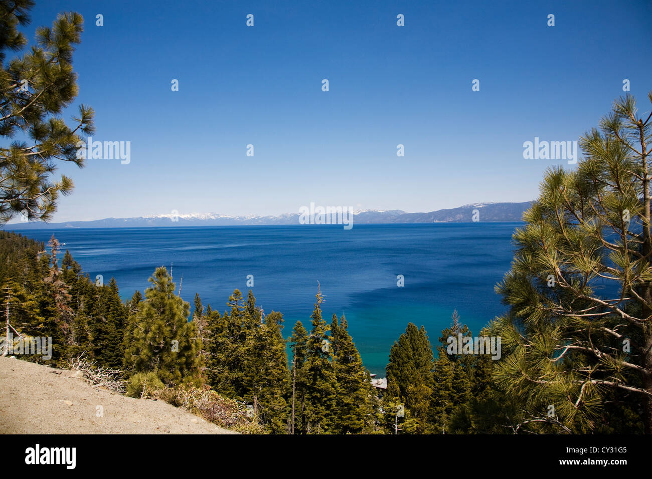 Lake Tahoe in the Spring Stock Photo - Alamy