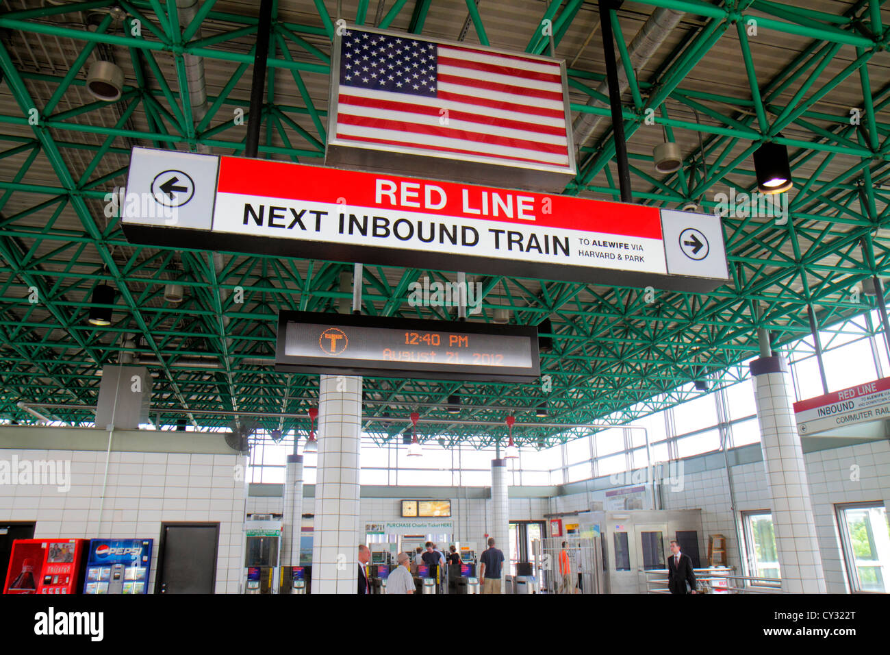 Jfk Umass Station Stock Photos & Jfk Umass Station Stock Images - Alamy